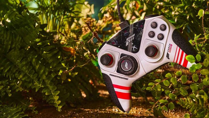 This New Thrustmaster Controller Literally Adds A Mini Steering Wheel
