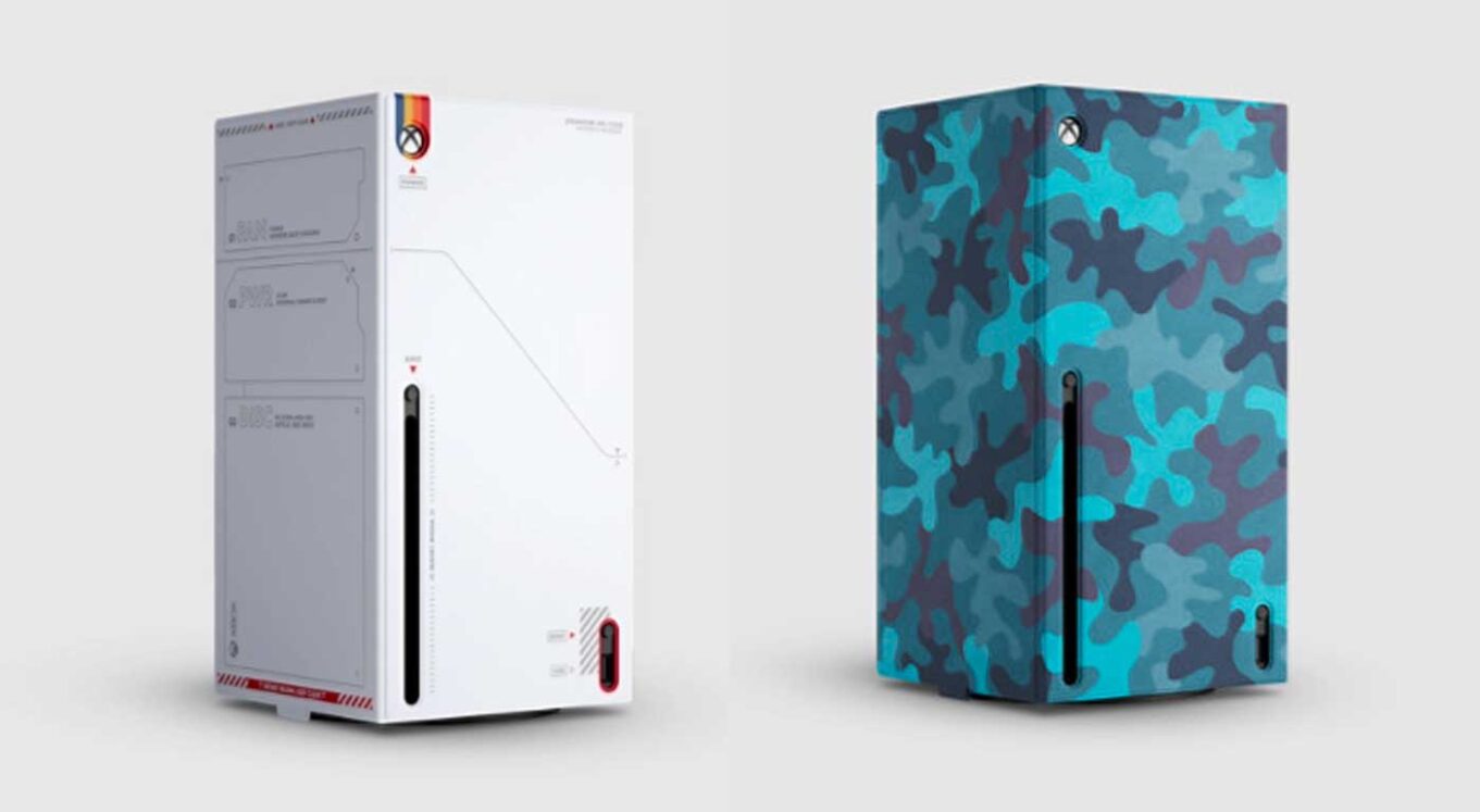 The Xbox Series X Console Wraps Are A New Way To Customise Your Console