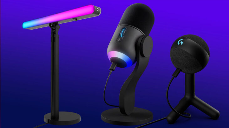Logitech Just Announced An Epic Dual-Sided Lightbar And Two New Microphones