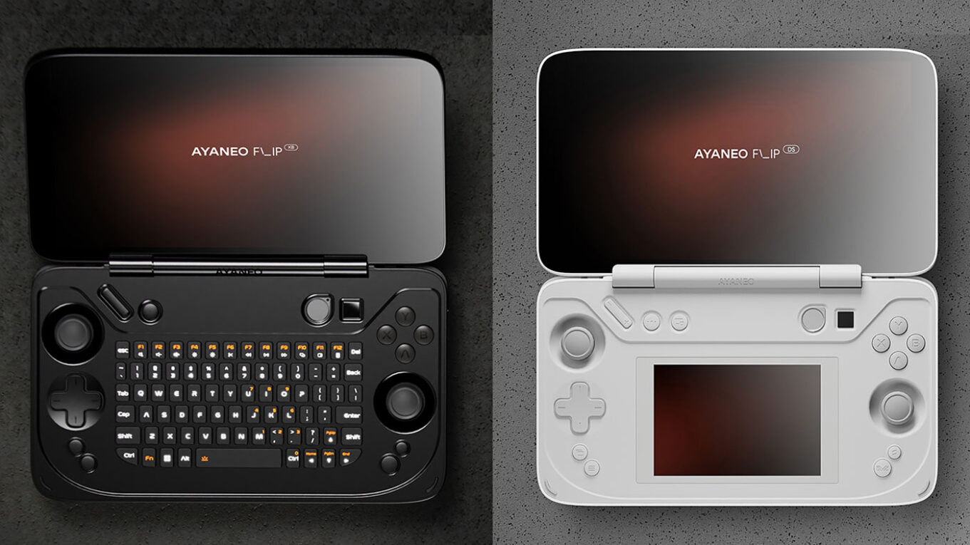 The AYANEO Flip DS Is A New Dual Screen Windows Handheld