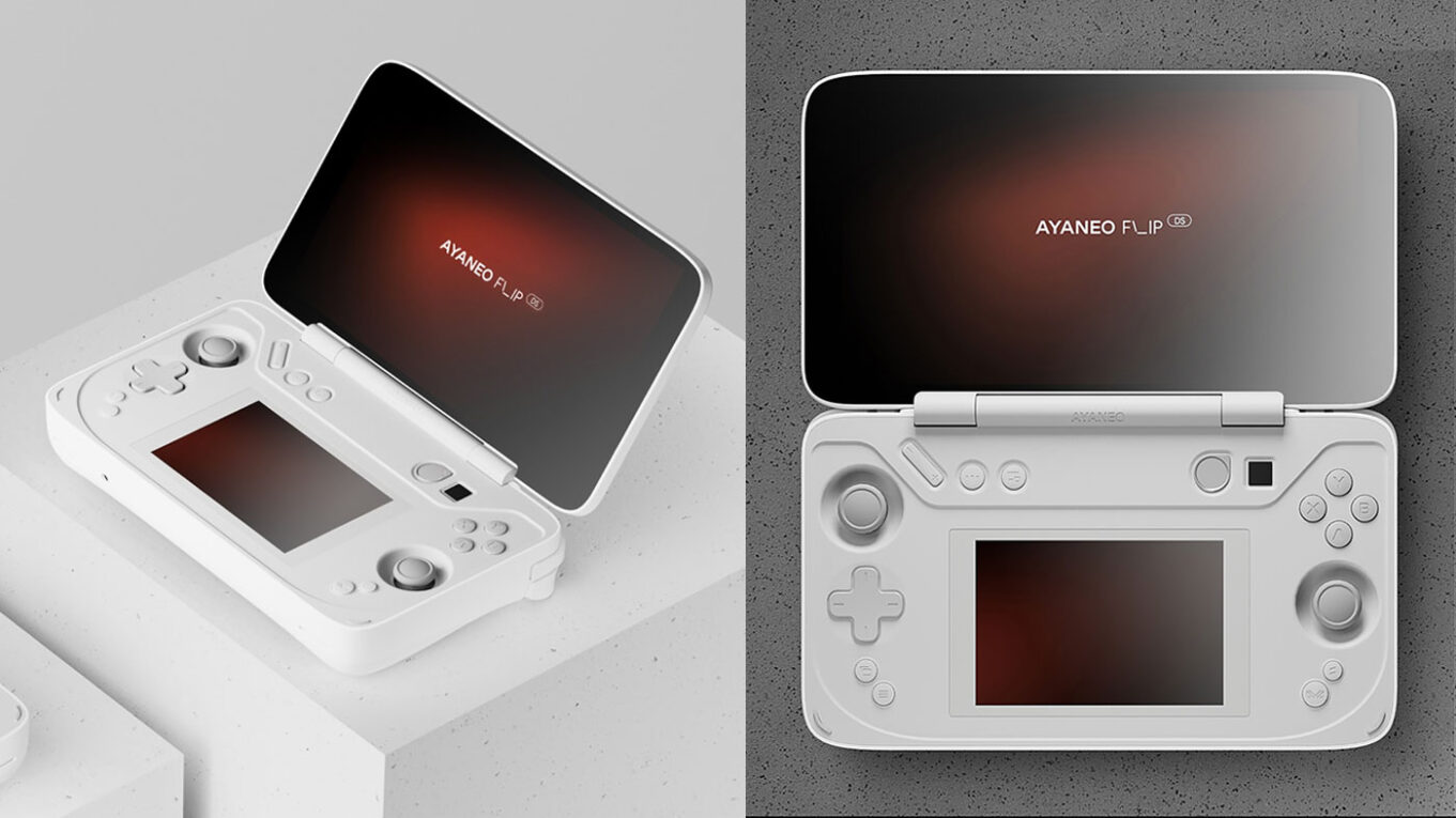 The AYANEO Flip DS Is A New Dual Screen Windows Handheld