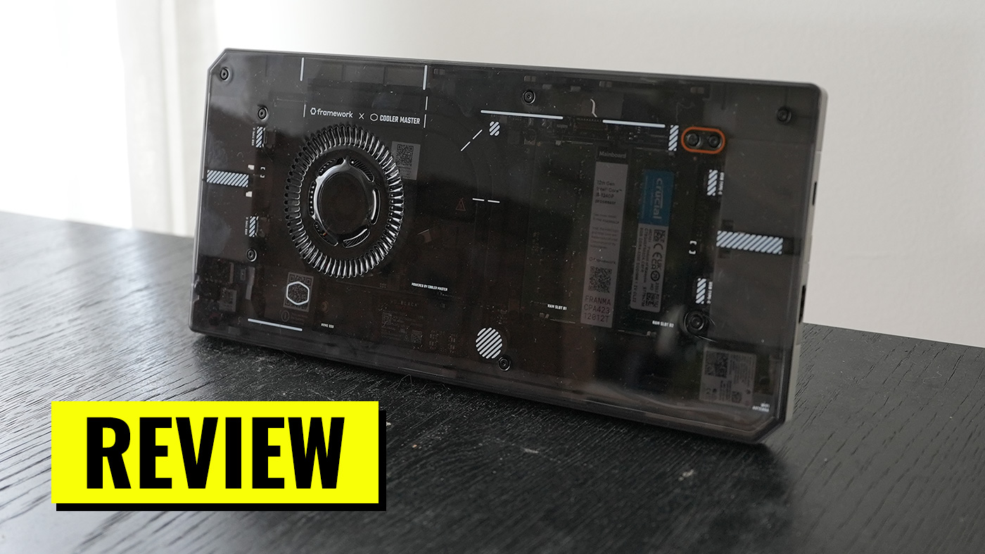 Framework X Cooler Master Mainboard Case Review - A Second Life