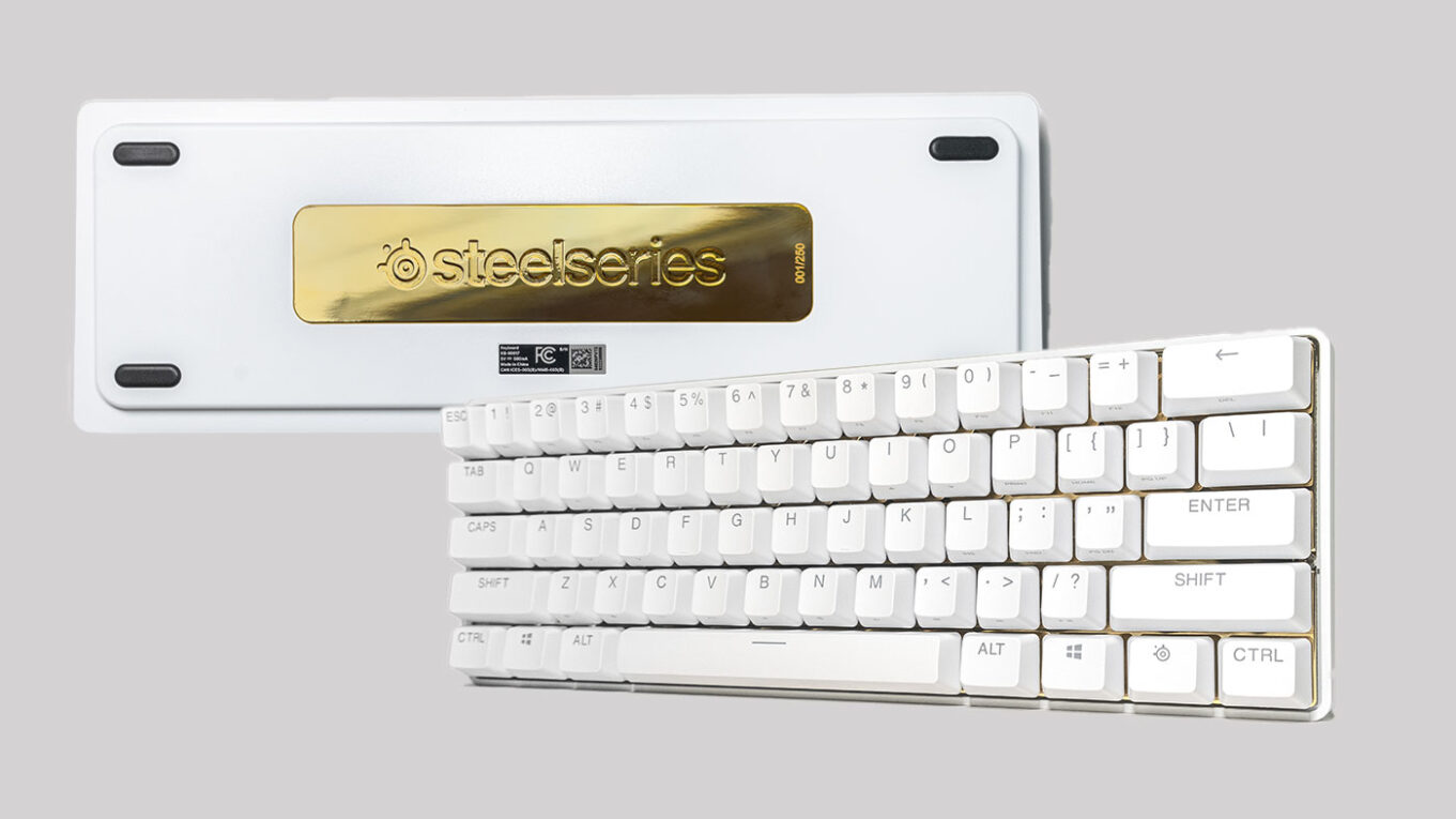 SteelSeries Has Introduced A Super Limited Gold Keyboard And New Colour ...
